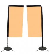cedricspringstore.com - 7' Premium Rectangle Sail Sign Kit (Double ...