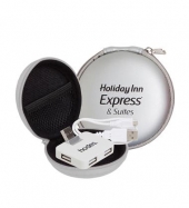 cedricspringstore.com - Usb Hub & Cable IN Round Zipper Case