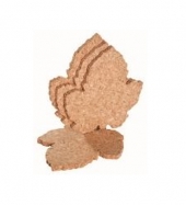 cedricspringstore.com - Grape Leaf Shape Cork Coaster